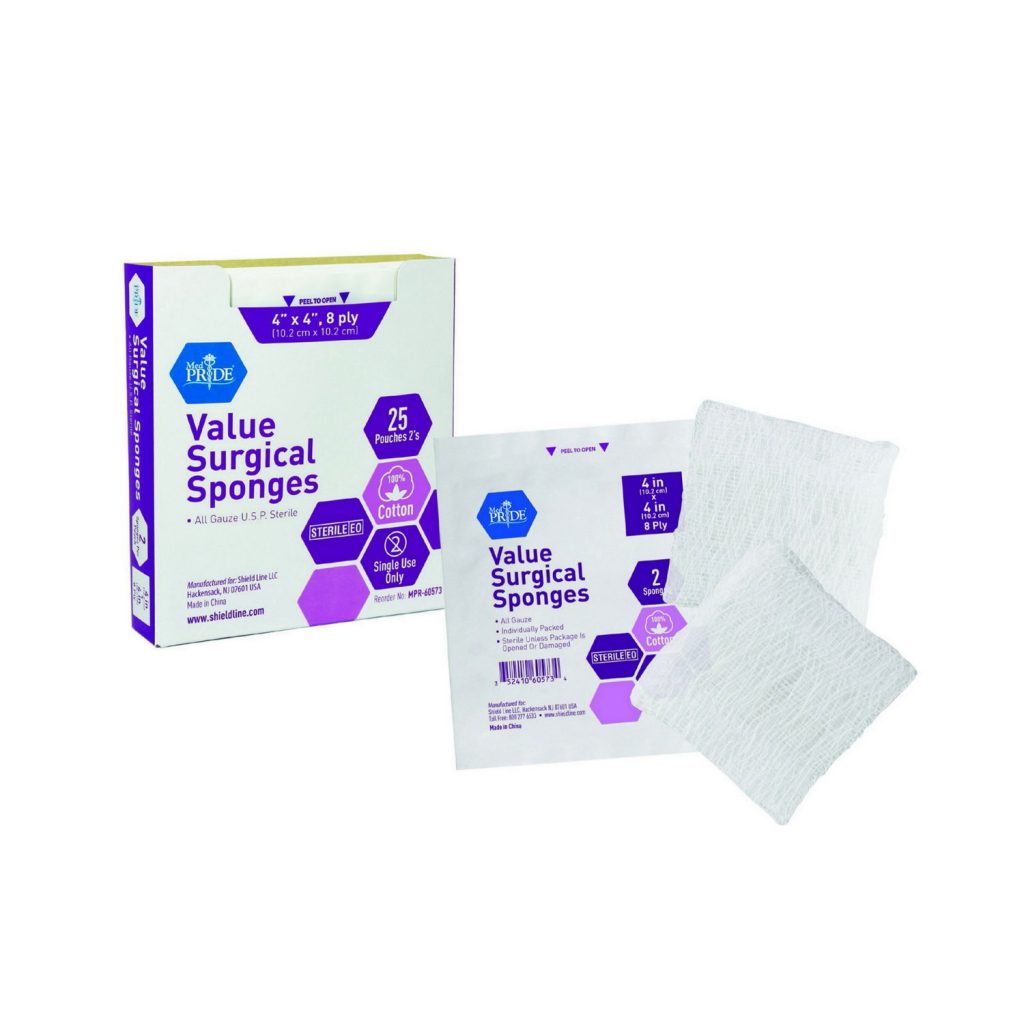 Value Gauze Surgical Sponges – Sterile – Universal Pharmaceutical ...
